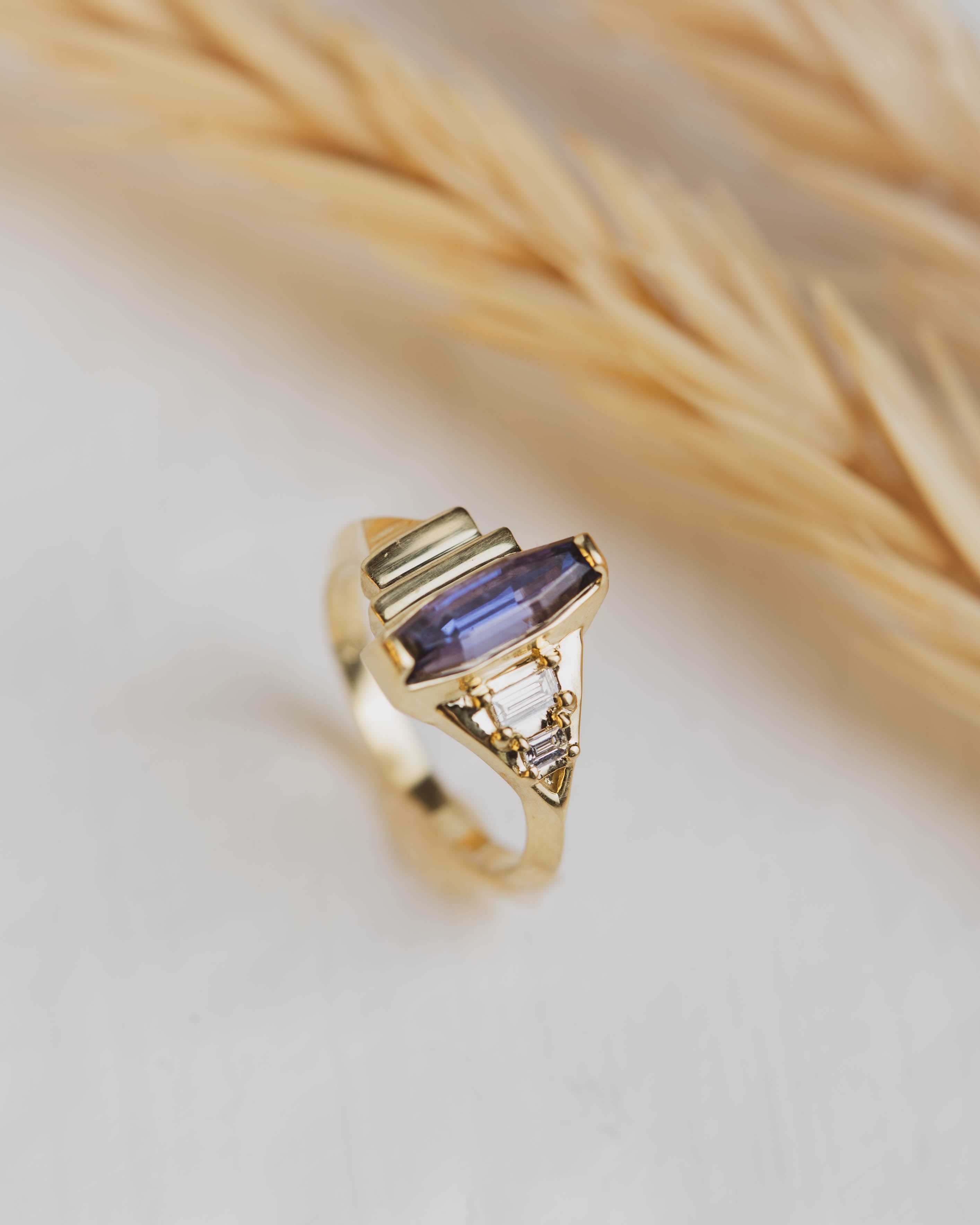 Prairis Sapphire Ring – Dillon Rose