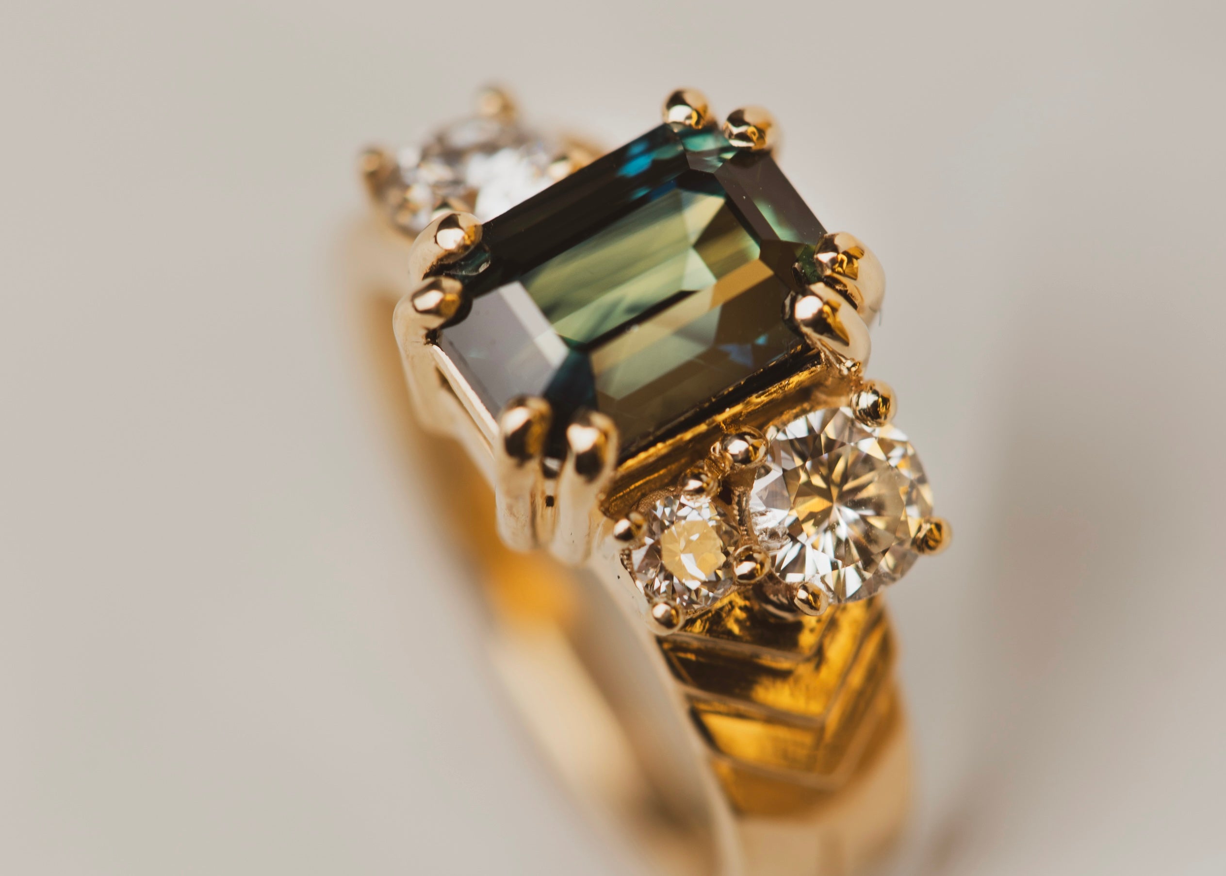 Custom Jewelry Design Highlight: Three Become One, Heirloom Redesign ...
