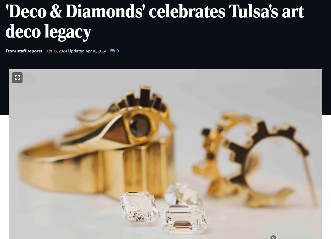 Dillon Rose Celebrates Fine Jewelry Art Deco Collection During Art Deco ...