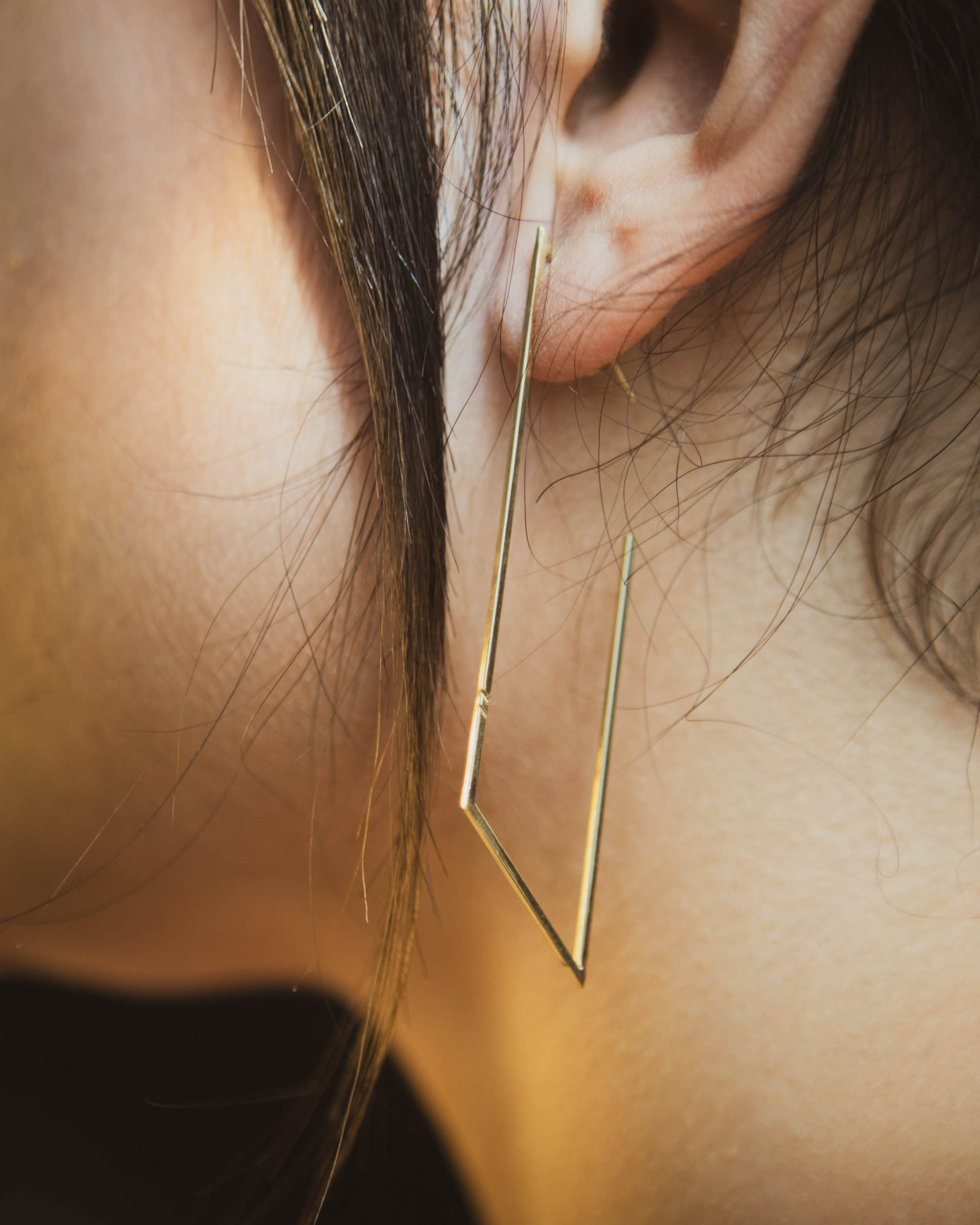 Chevron Hoops – Dillon Rose