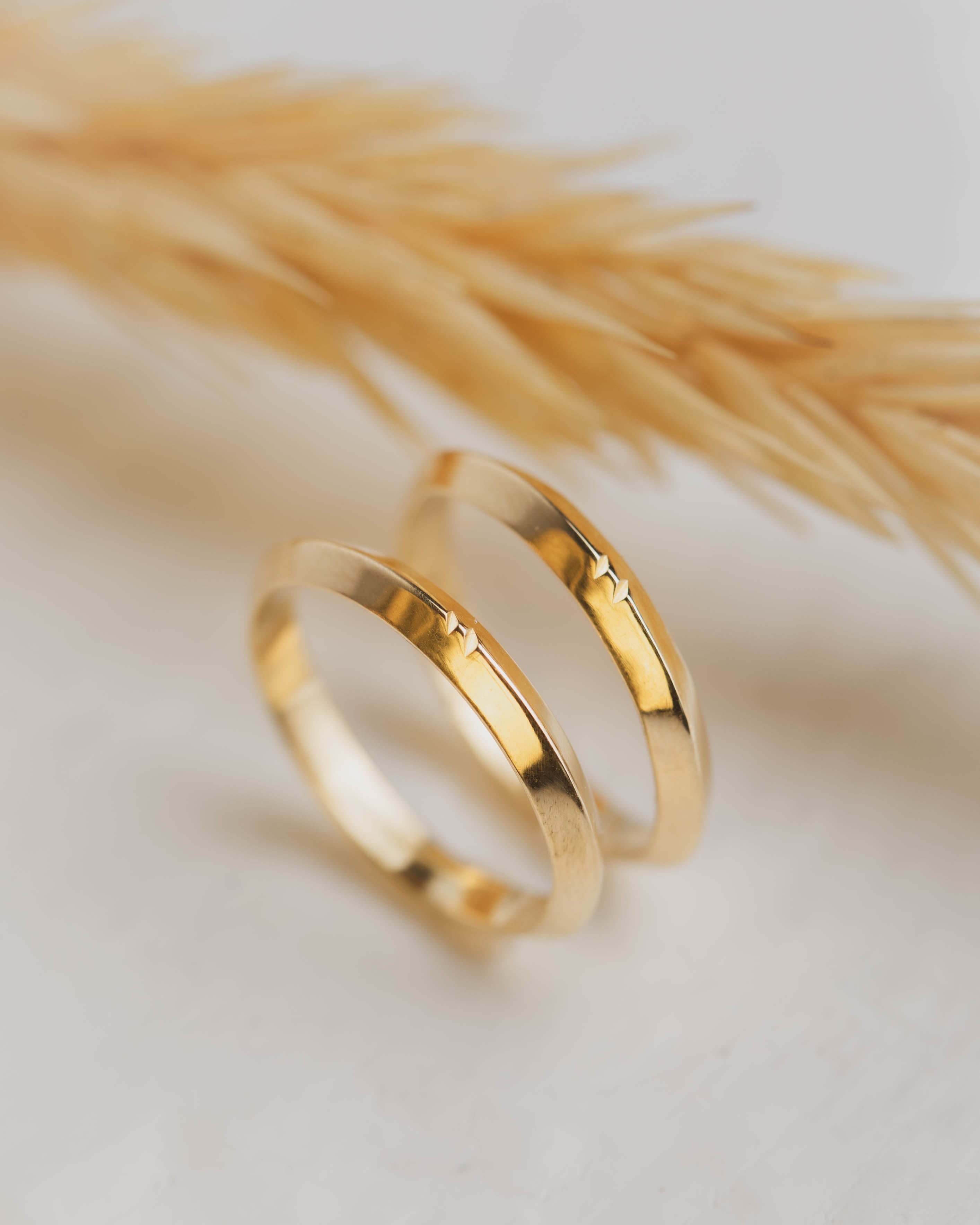 Gold Edge Ring – Dillon Rose