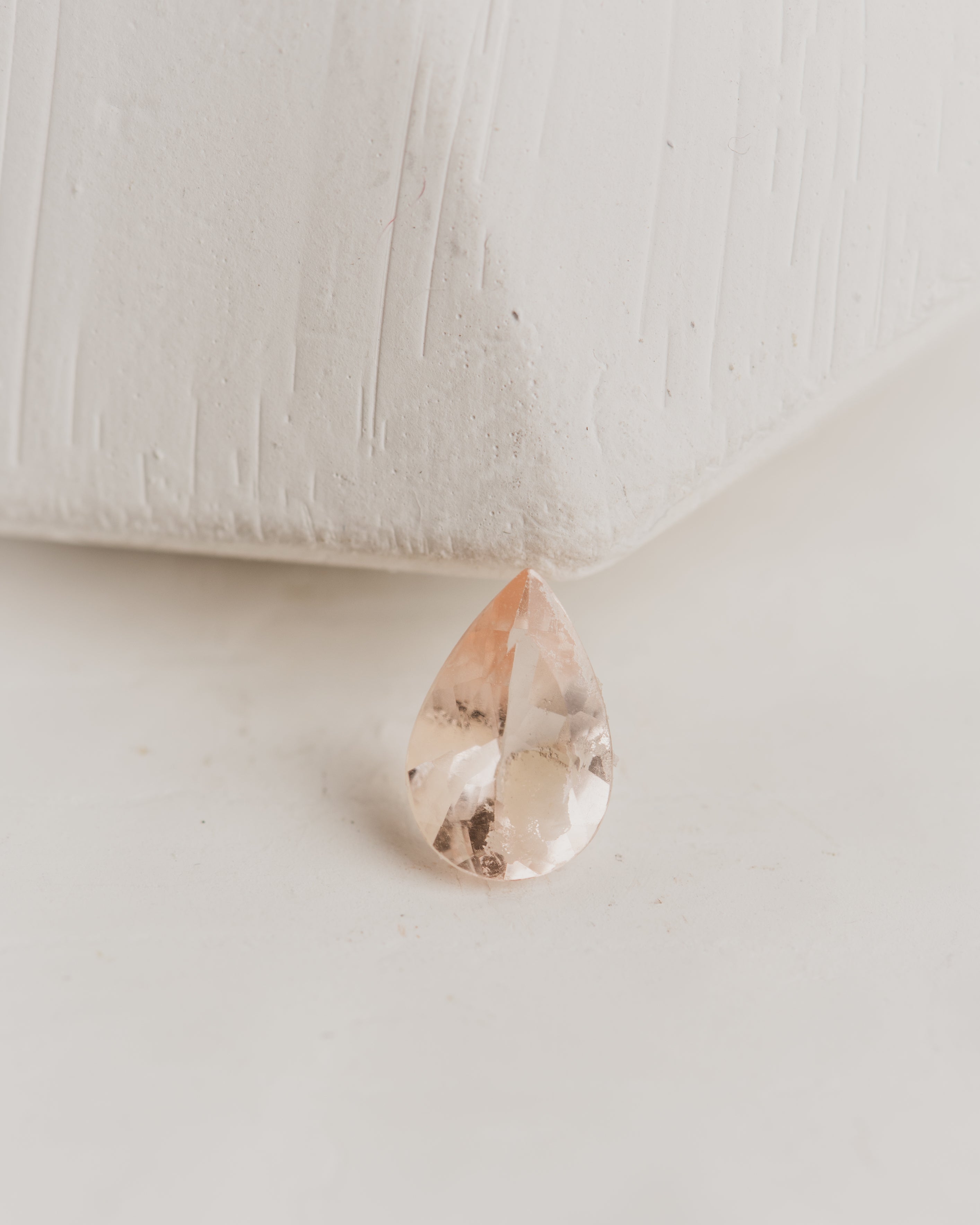 0.915 carat Pale Pink Pear Morganite – Dillon Rose
